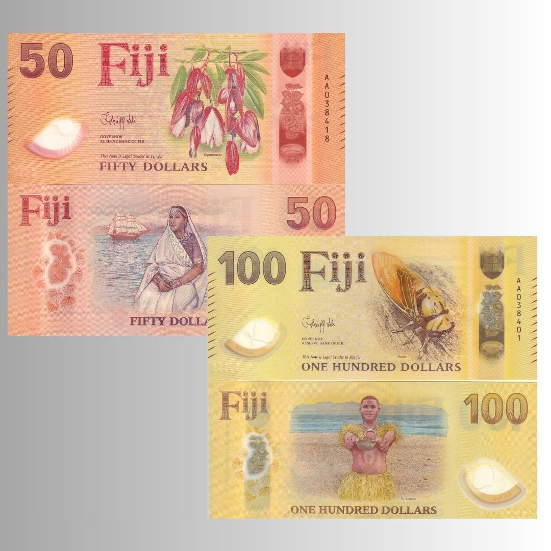 Fiji's New Polymer Banknotes: 2025 Series – NotesHOBBY