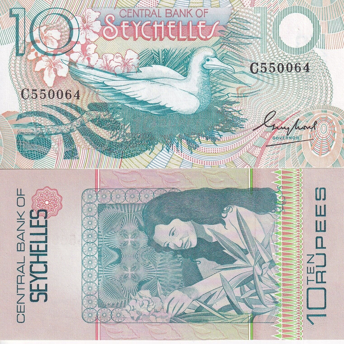 Seychelles 10 Rupees ND 1983 P 28 UNC – Noteshobby