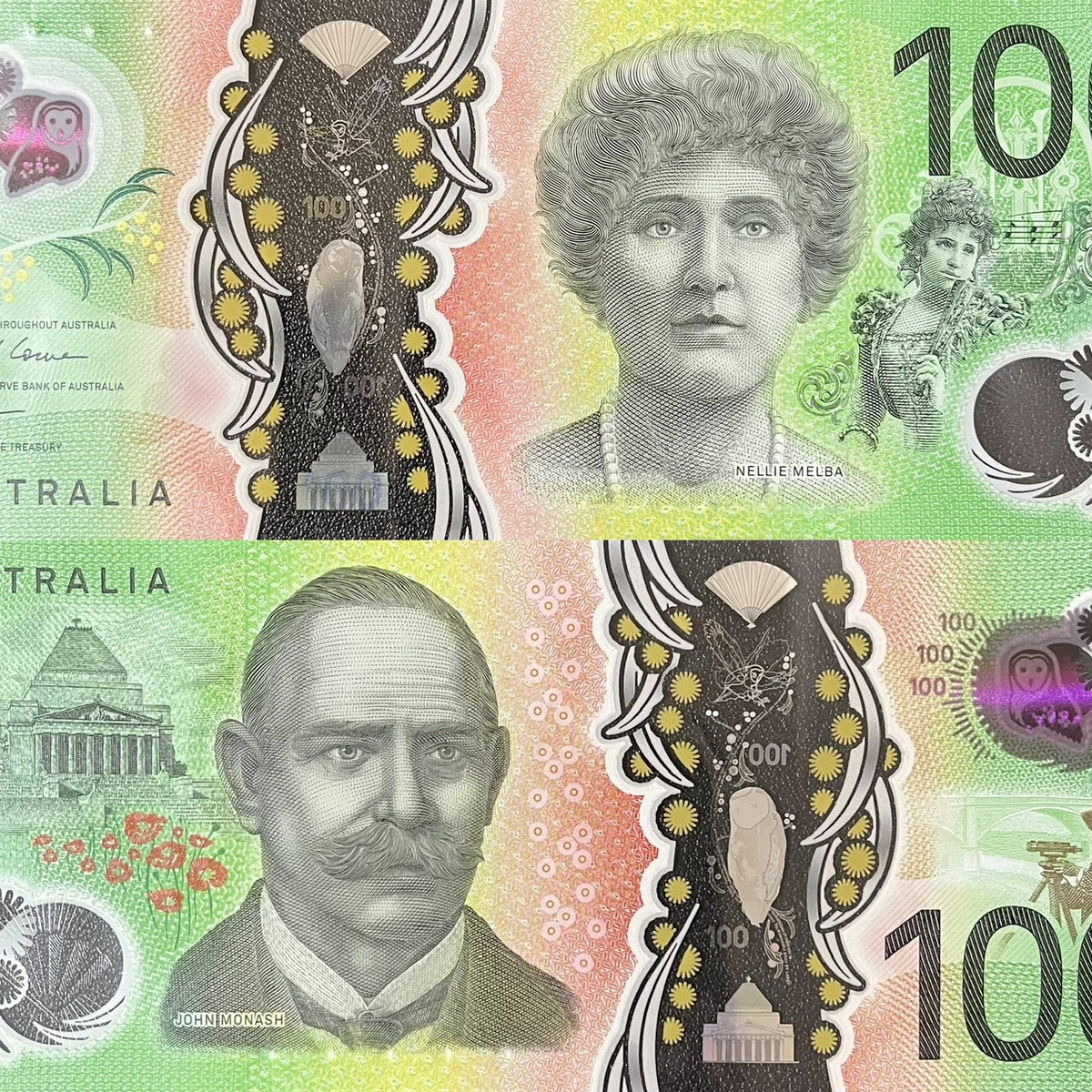 Australia 100 Dollars 2019 P 61 Polymer New Sign UNC – Noteshobby