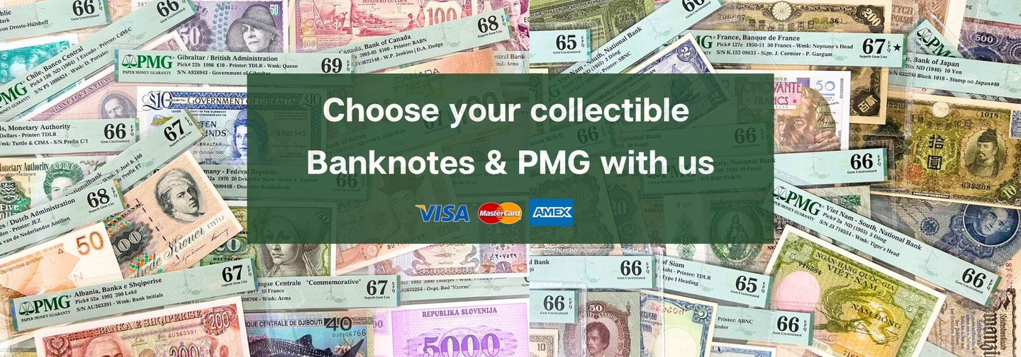 Online Store for Collectible Notes – Noteshobby