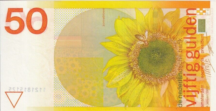 Netherlands 50 Gulden 1982 P 96 UNC – Noteshobby